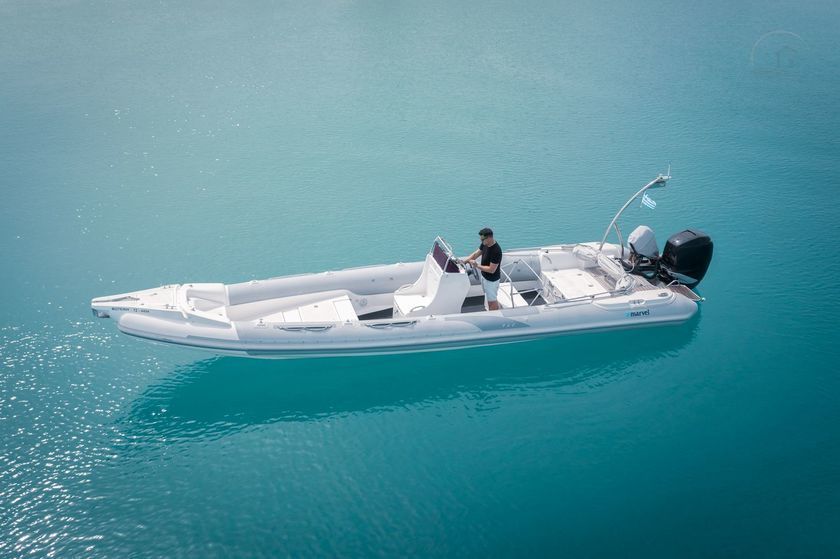 Marvel Rib Boat 9.6m Mercury 300HP per crociere giornaliere! around