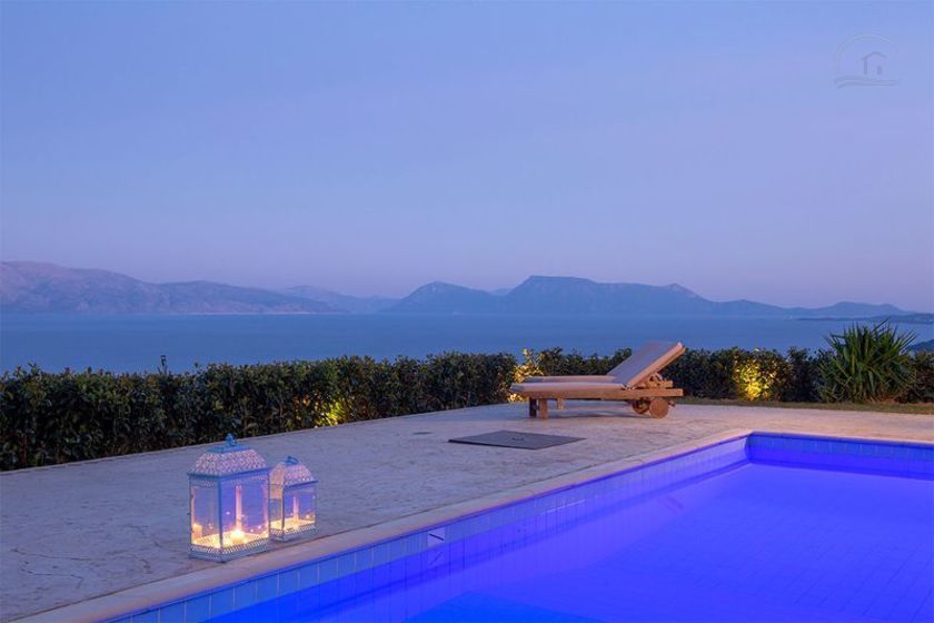 Villa Ventalia with a wonderful sea view and private pool! in Nidri