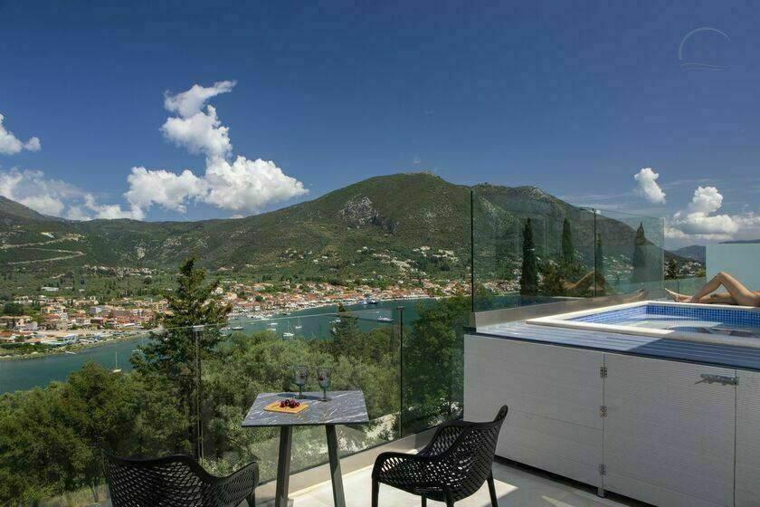 Brand New Villa Barbara, with an incredible sea view in Geni! in Nidri
